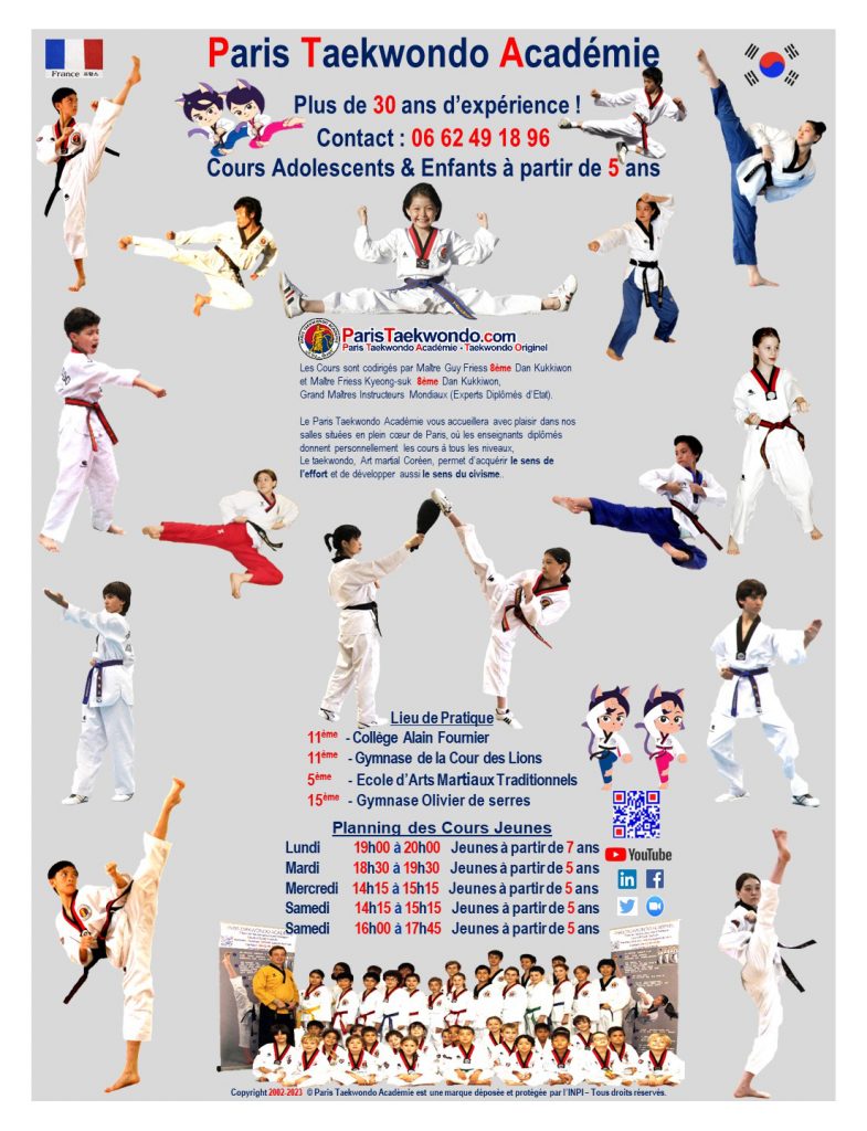 Paris Taekwondo Académie News 2024 – ParisTaekwondo